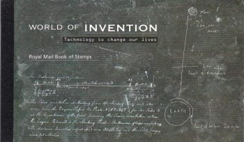 Prestige Booklet DX38 World of Invention - GB Stampline