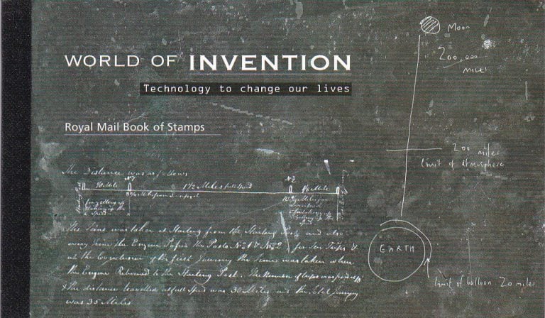 Prestige Booklet DX38 World of Invention - GB Stampline